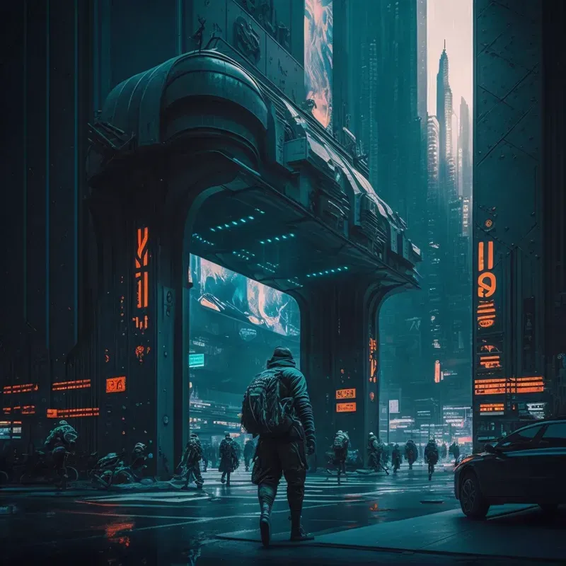 Cyberpunk Style Of Your Favorite City Midjourney Prompt | PromptBase