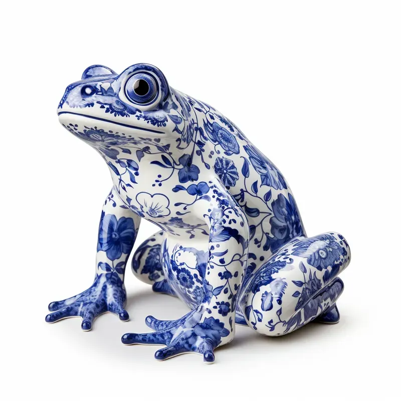 Traditional Dutch Porcelain Statues Midjourney Prompt | PromptBase