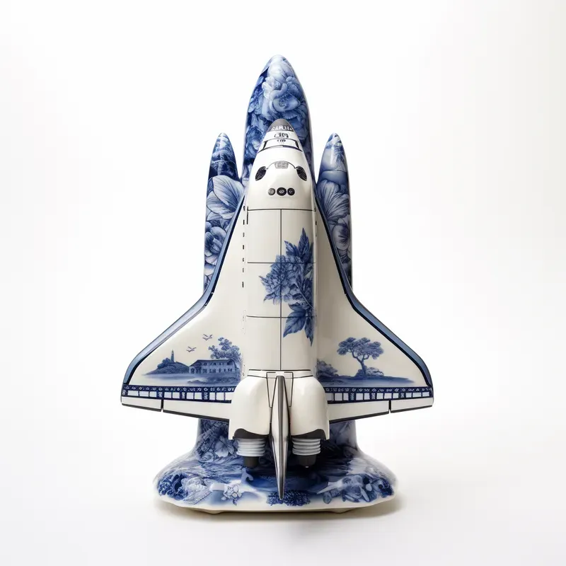 Traditional Dutch Porcelain Statues Midjourney Prompt | PromptBase