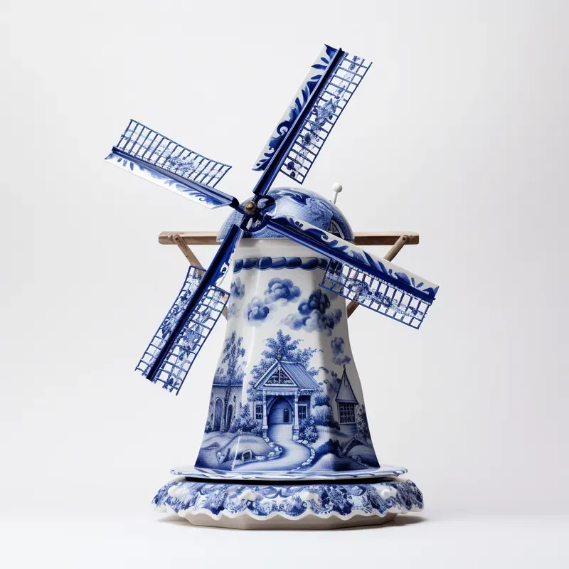 Traditional Dutch Porcelain Statues Midjourney Prompt | PromptBase