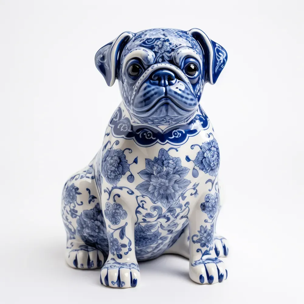 Traditional Dutch Porcelain Statues Midjourney Prompt | PromptBase