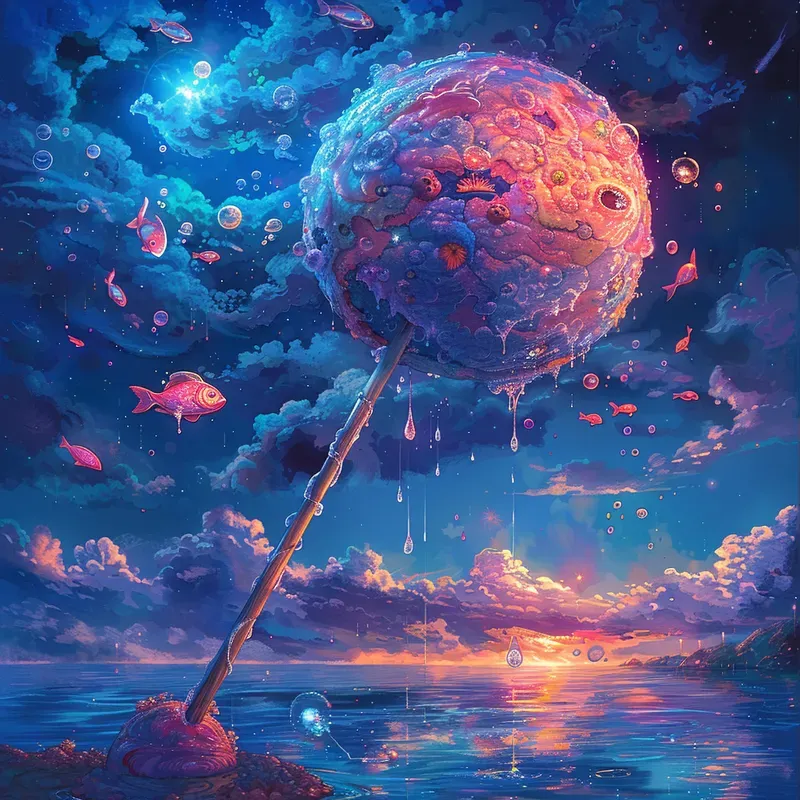 Fantasy Sugar Seeds Midjourney Prompt | PromptBase