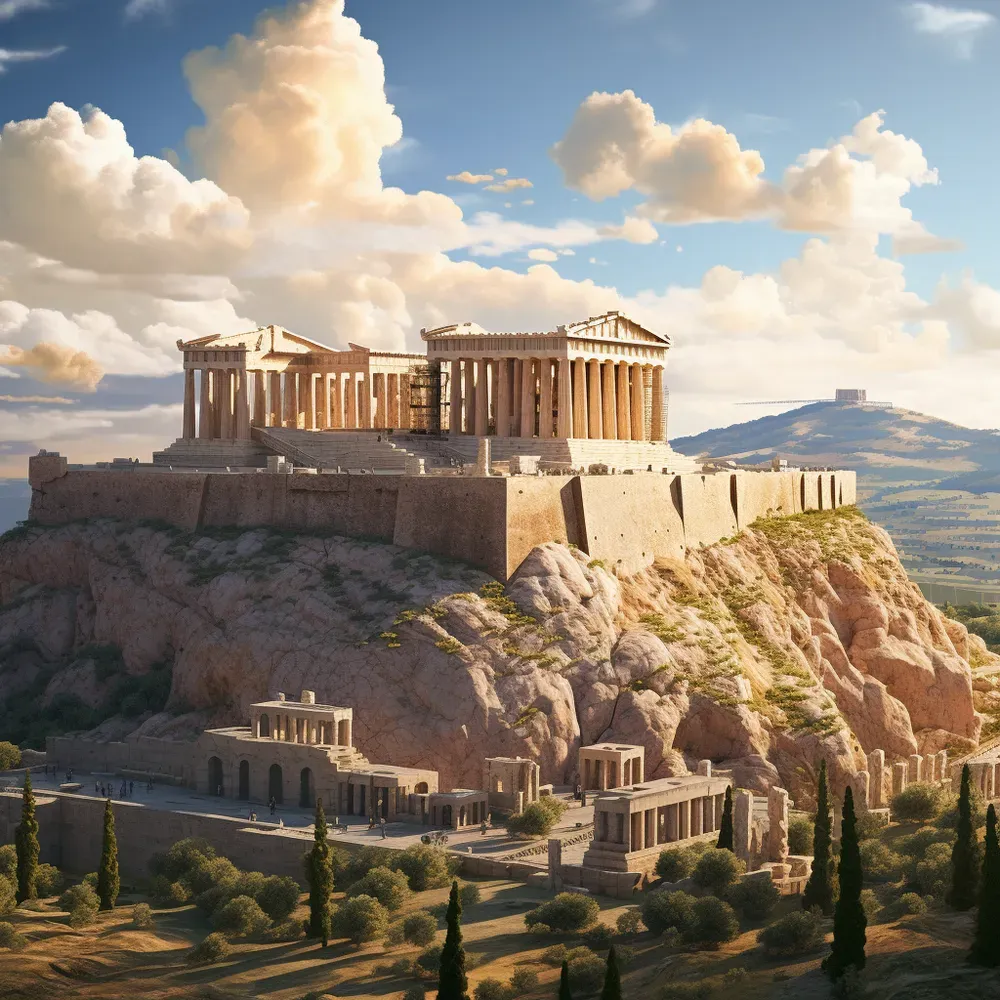 Historical Monuments Midjourney Prompt | PromptBase