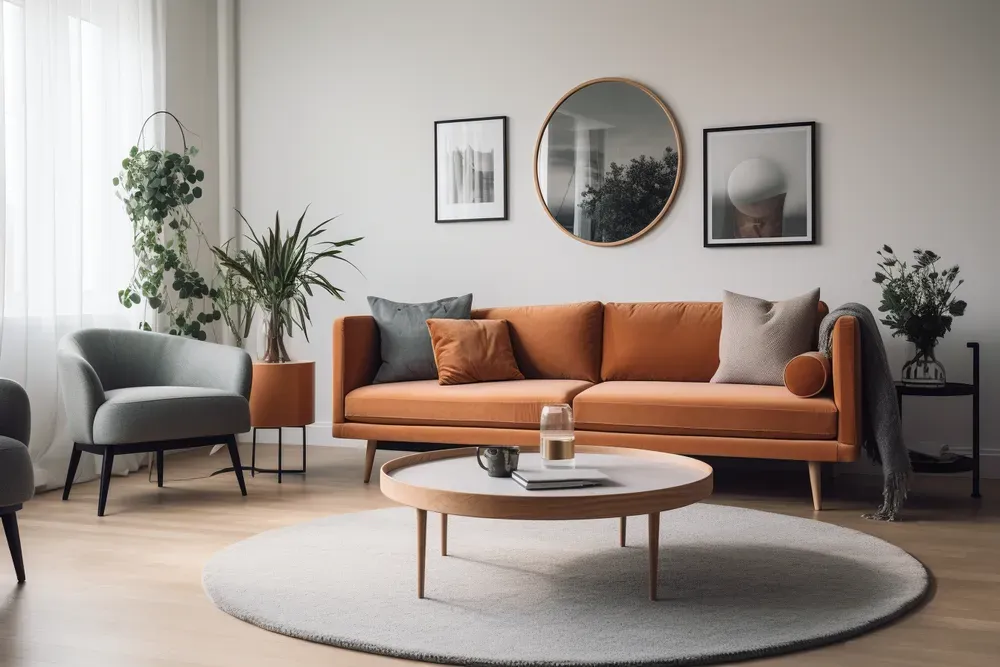 Modern Living Room Interior Design Ideas Midjourney Prompt | PromptBase