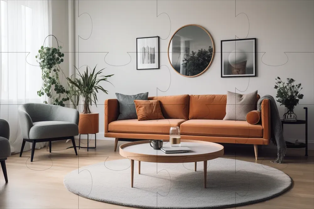 Modern Living Room Interior Design Ideas Midjourney Prompt | PromptBase