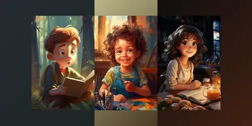 Pixar Illustrations For Books Midjourney Prompt | PromptBase