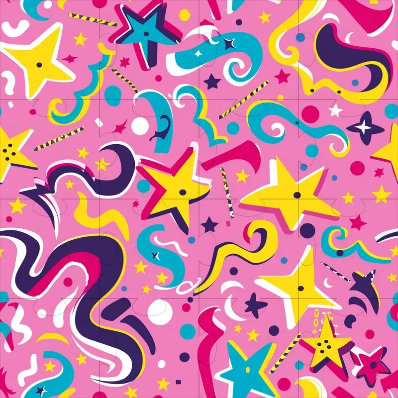 90s Arcade Carpet Patterns Retro Style Midjourney Prompt | PromptBase