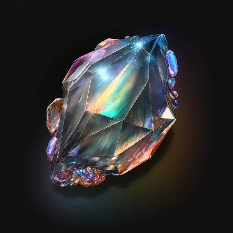 Fantasy Gem Game Assets Midjourney Prompt | PromptBase