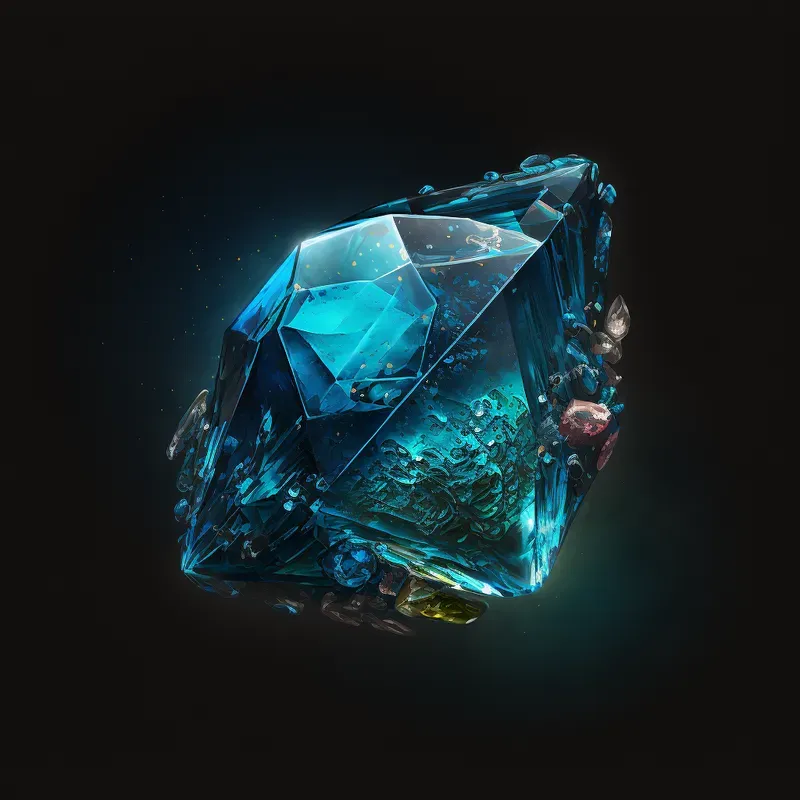 Fantasy Gem Game Assets Midjourney Prompt | PromptBase