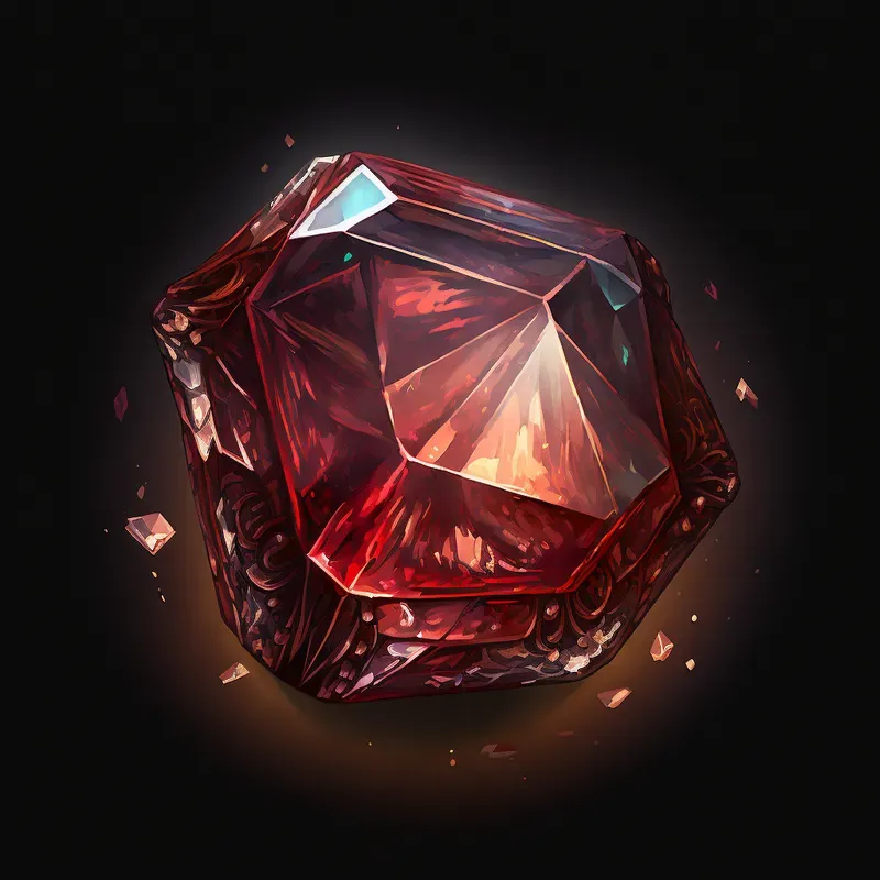 Fantasy Gem Game Assets Midjourney Prompt | PromptBase