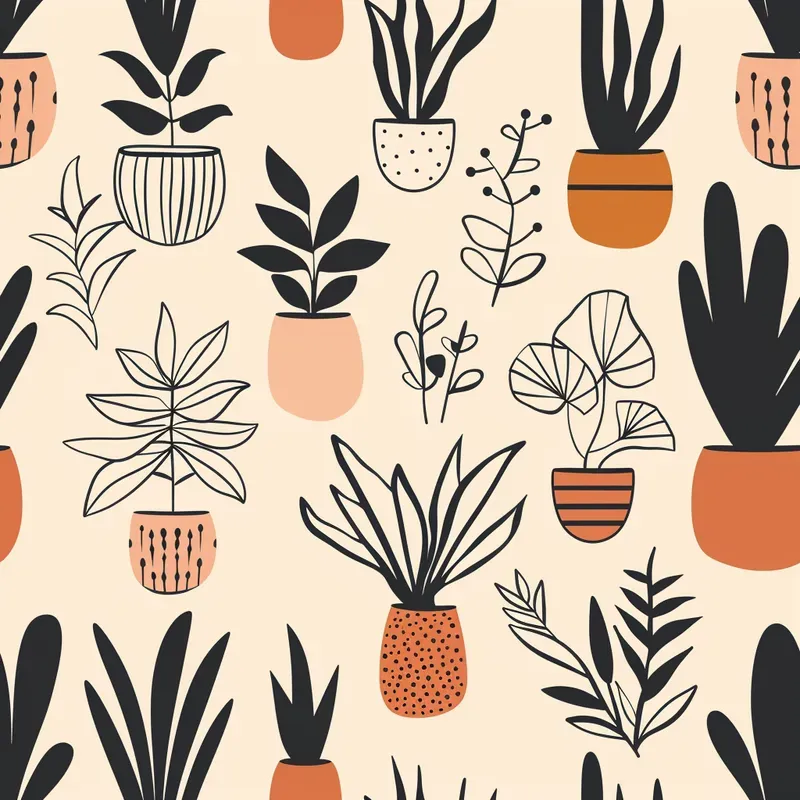 Seamless Boho Style Patterns Midjourney Prompt | PromptBase