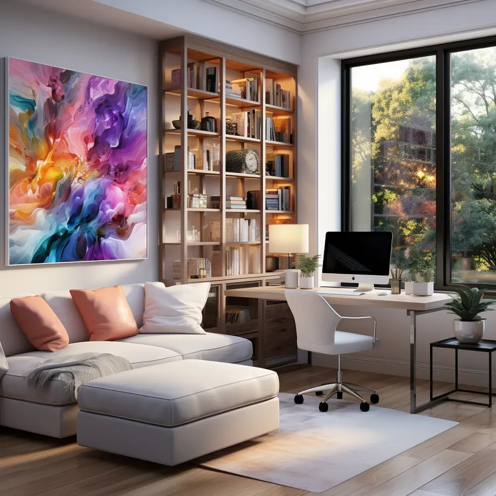 Elegance Tech Rooms Design Midjourney Prompt | PromptBase