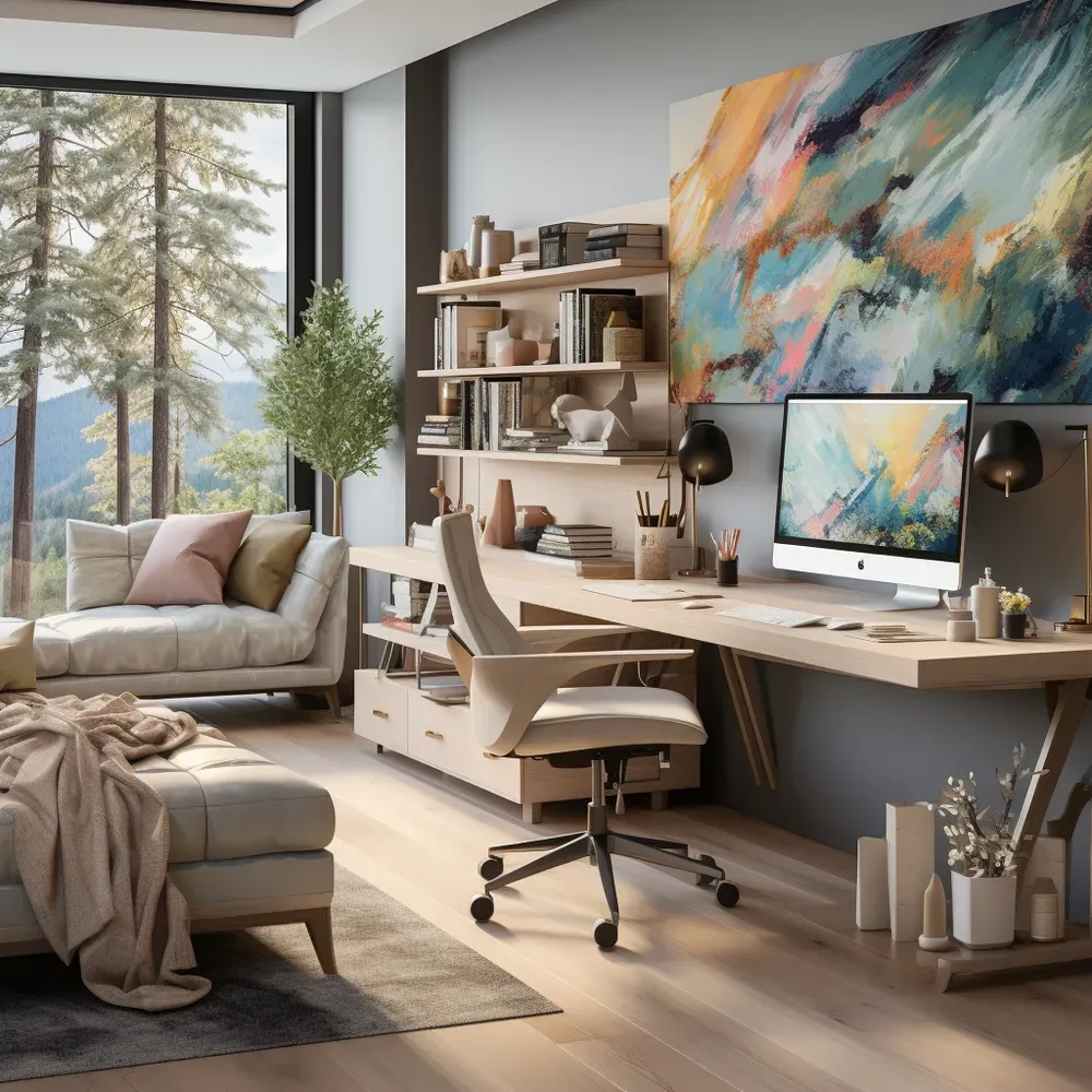 Elegance Tech Rooms Design Midjourney Prompt | PromptBase