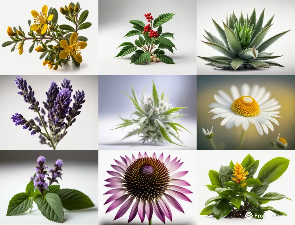 Medicinal Herbs Midjourney Prompt | PromptBase