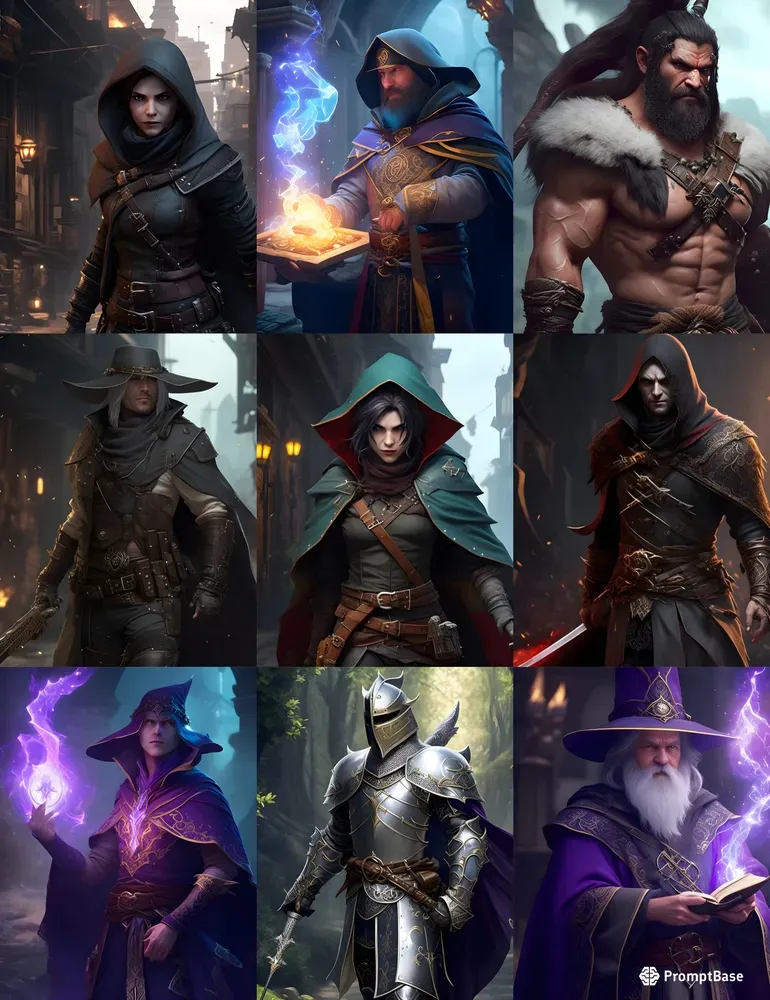 Craft 3D Epic RPG Heroes For Your Games Leonardo Ai Prompt | PromptBase