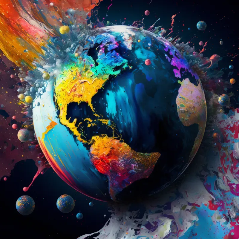 Fantasy Planets Midjourney Prompt | PromptBase