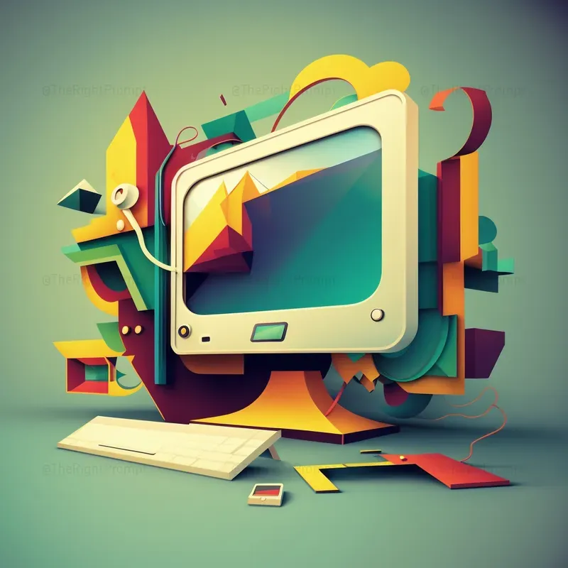 Abstract Technology Designs Midjourney Prompt | PromptBase