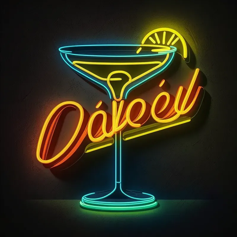 Retro Neon Signs Midjourney Prompt | PromptBase