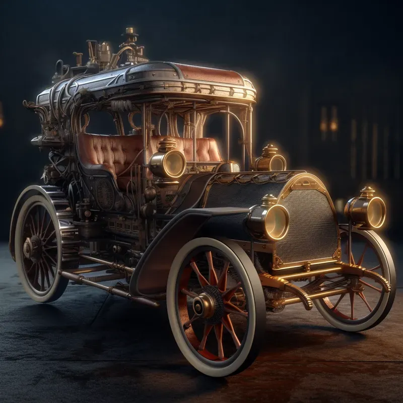 Realistic Steampunk Models Midjourney Prompt | PromptBase