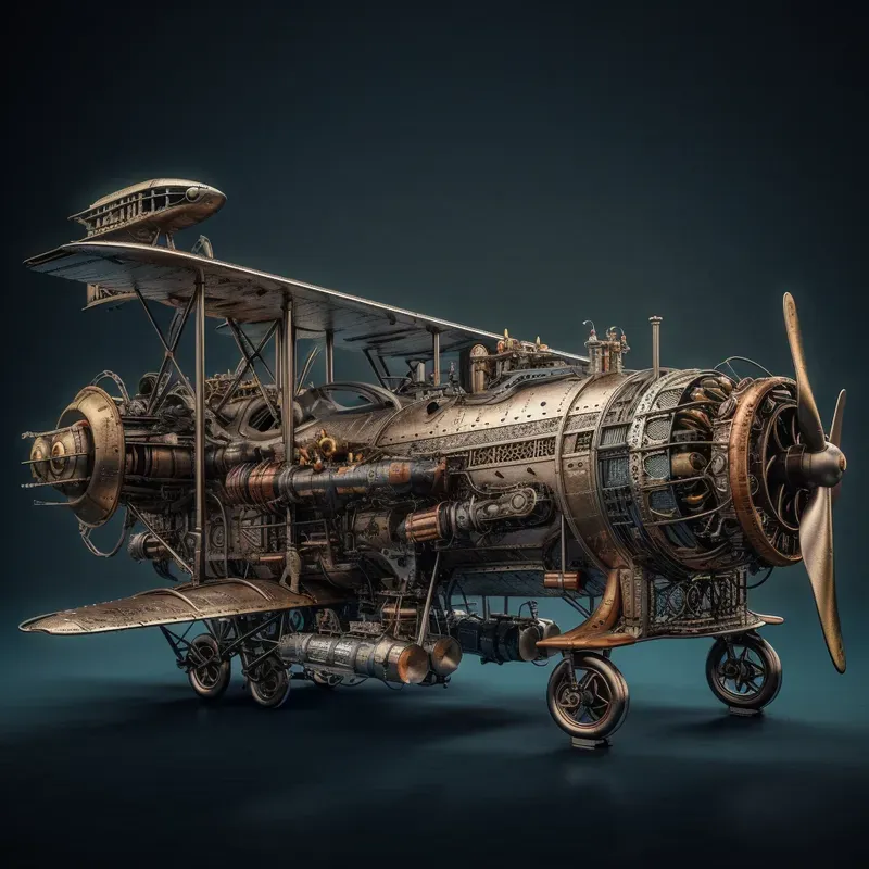 Realistic Steampunk Models Midjourney Prompt | PromptBase