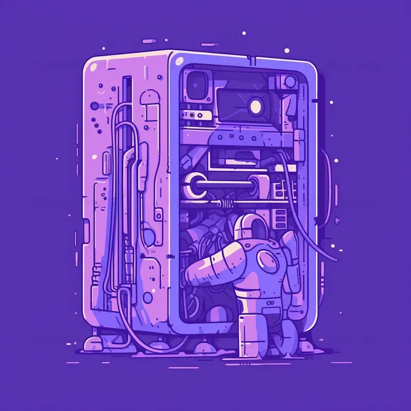 Discord Monochrome Illustrations Midjourney Prompt Promptbase
