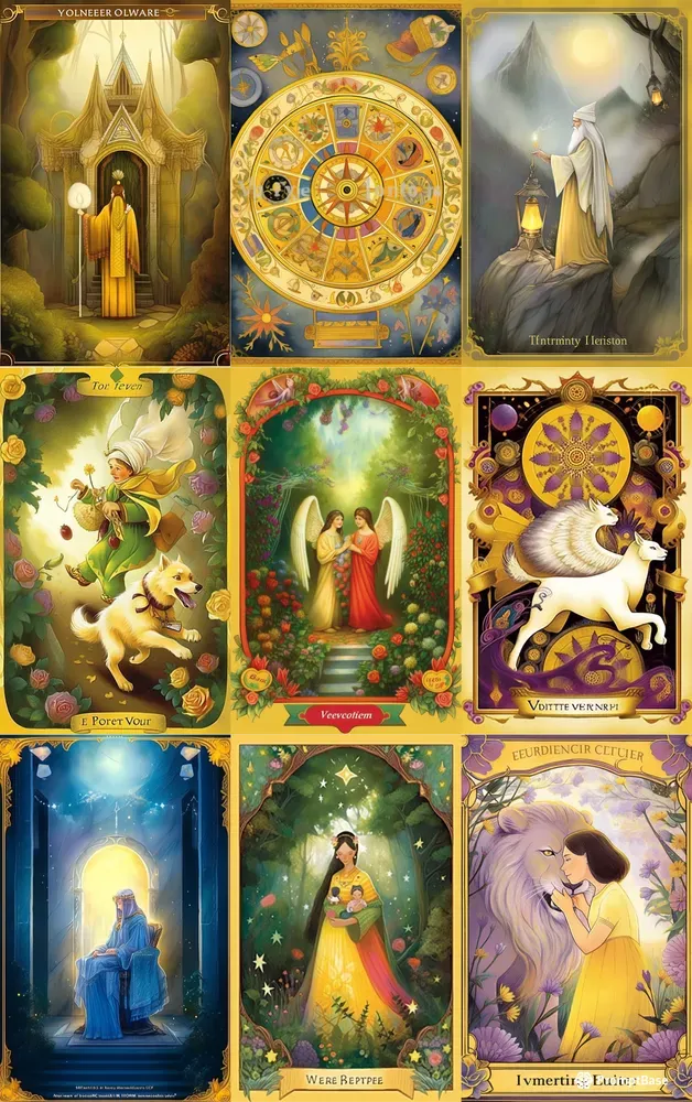 Magical Mystical Tarot Card Image Makers Midjourney Prompt | PromptBase