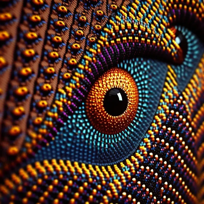 Realistic Visual Patterns Midjourney Prompt | PromptBase