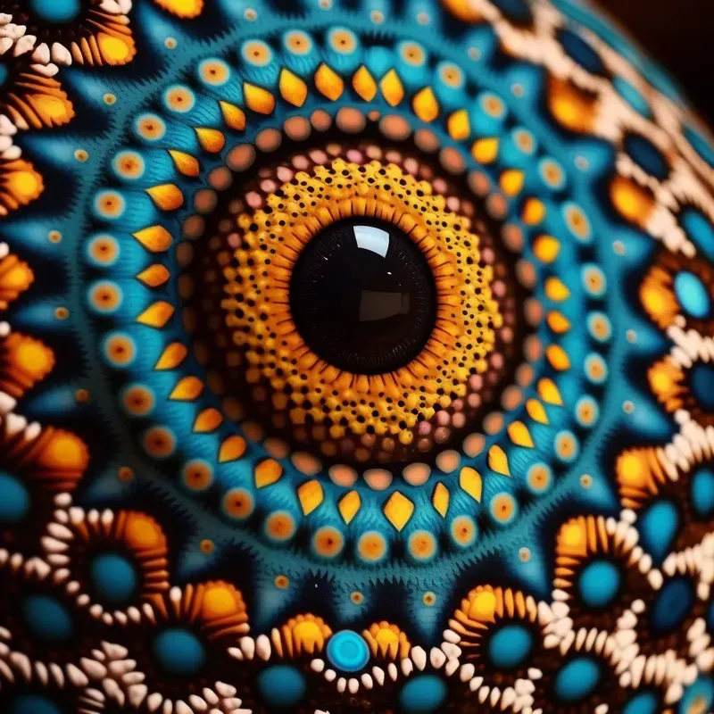 Realistic Visual Patterns Midjourney Prompt | PromptBase