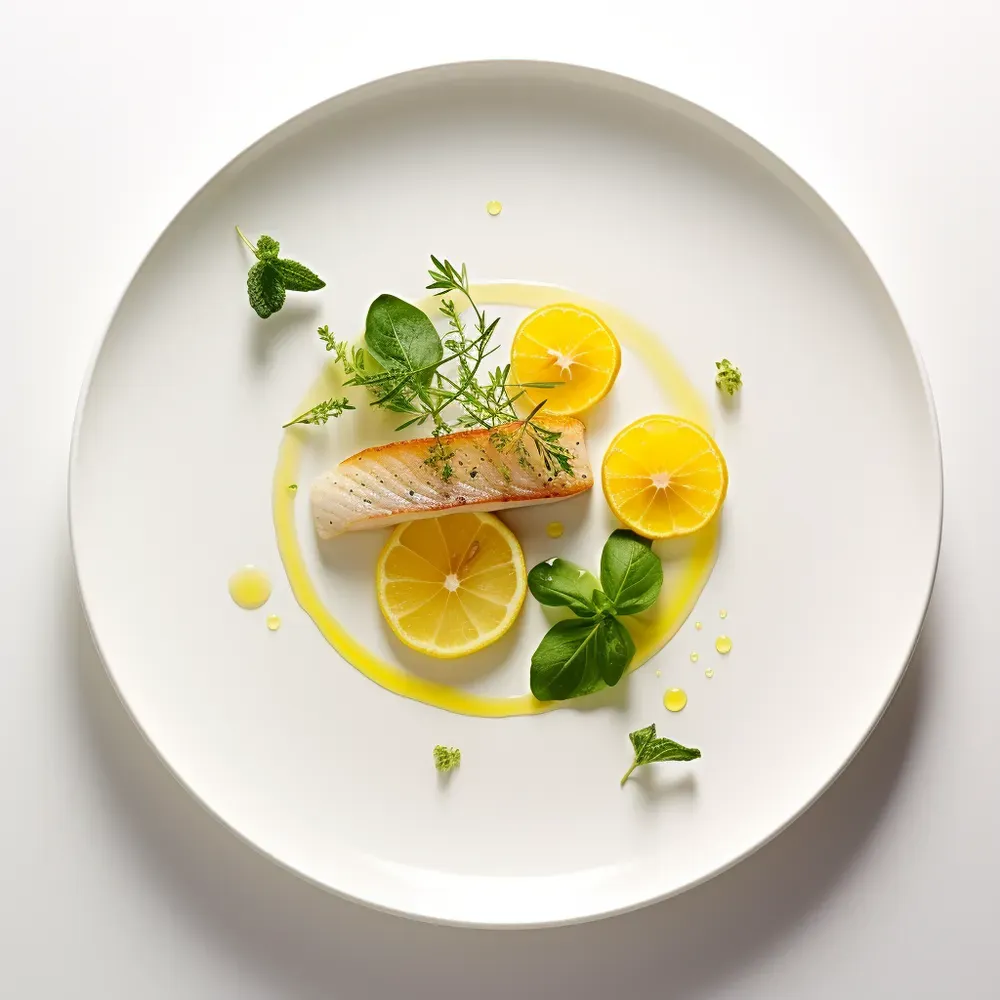 Masterchef Plate Garnish Ideas Midjourney Prompt | PromptBase