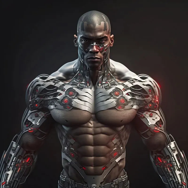 Futuristic Cyborg Avatars Midjourney Prompt | PromptBase