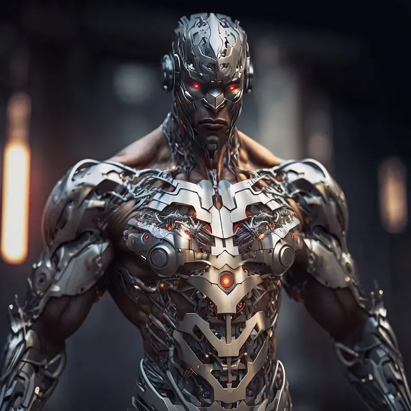 Futuristic Cyborg Avatars Midjourney Prompt | PromptBase