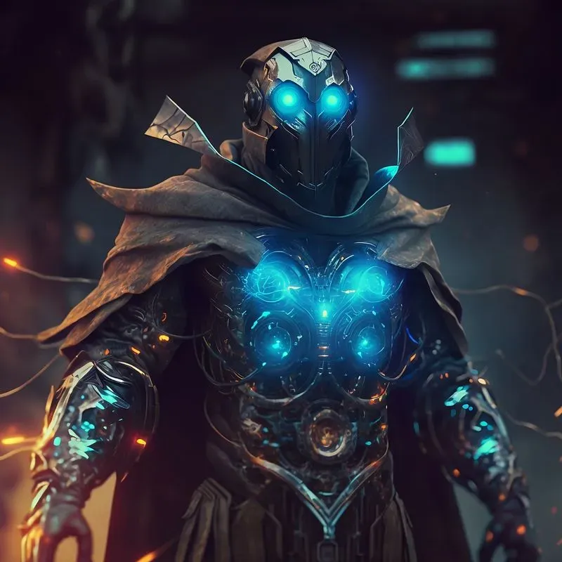 Futuristic Wizard Avatars Midjourney Prompt | PromptBase