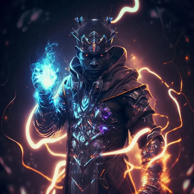 Futuristic Wizard Avatars Midjourney Prompt | PromptBase