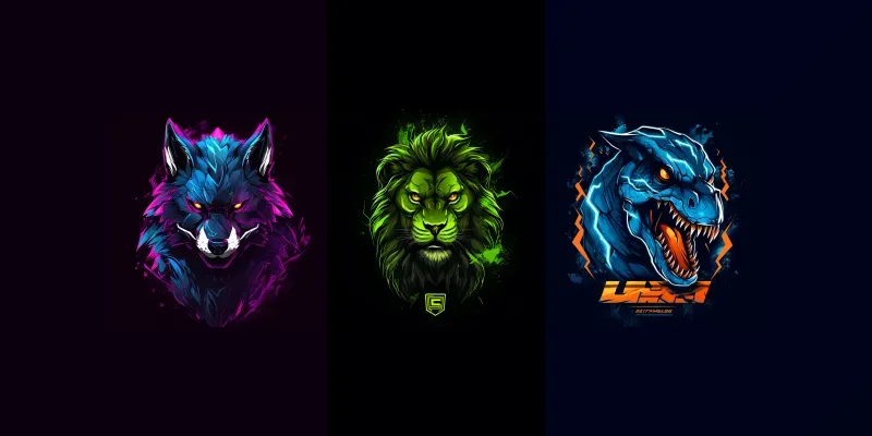 Esport Mascot Brand Gaming Team Logos Midjourney Prompt | PromptBase