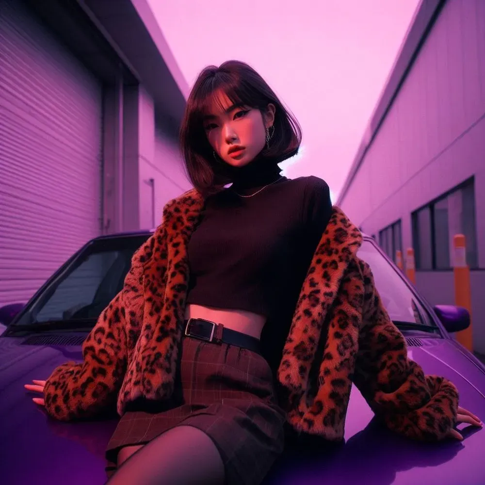 Gorgeous Synthwave Portraits DALL·E Prompt | PromptBase