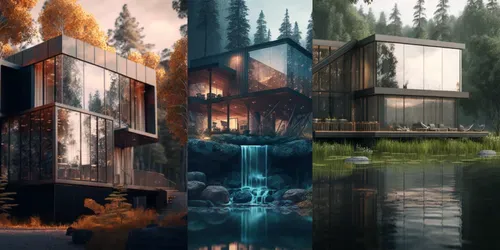 Customizable Architecture Designs Midjourney Prompt | PromptBase