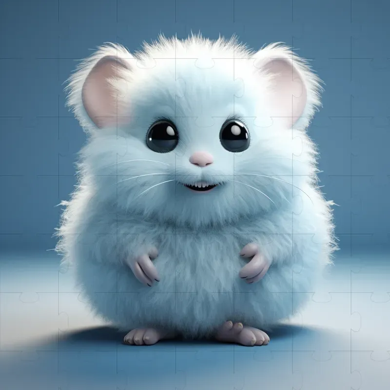 Fluffy Ball Animals Midjourney Prompt | PromptBase