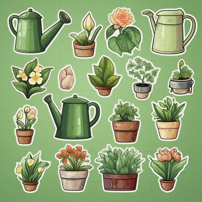 Hobby Stuff Sticker Sets Midjourney Prompt | PromptBase