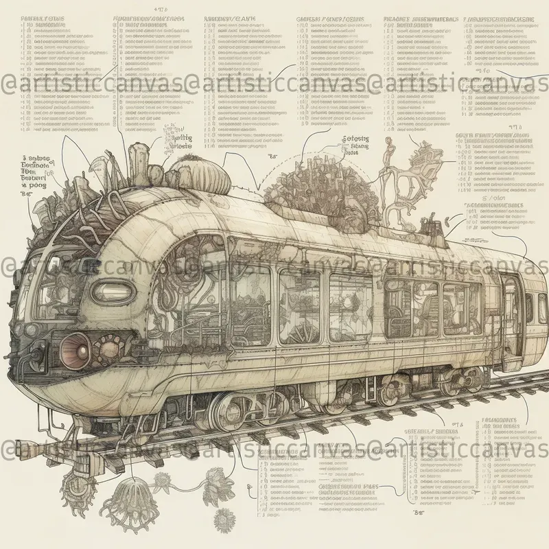 Technical Drawings Of Objects Midjourney Prompt | PromptBase