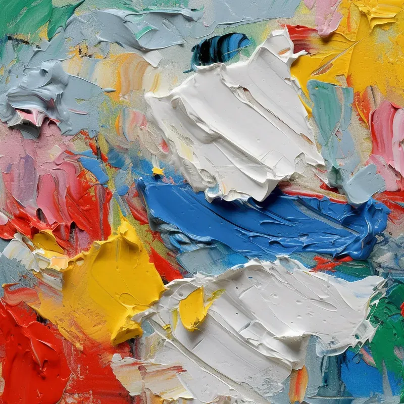 Abstract Oil Painting Textures Art Midjourney Prompt | PromptBase