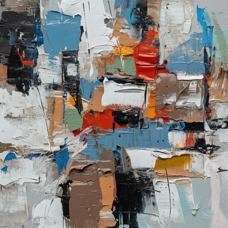 Abstract Oil Painting Textures Art Midjourney Prompt | PromptBase