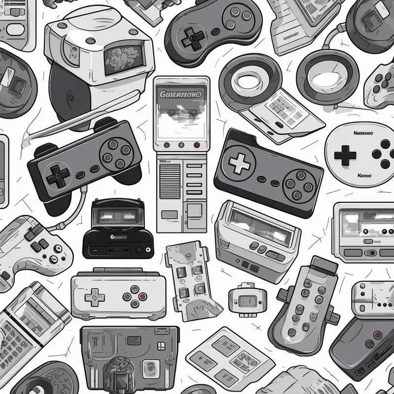 Video Game Nintendo Patterns Midjourney Prompt | PromptBase