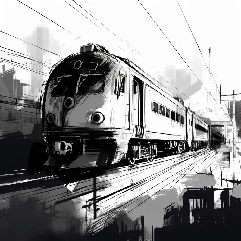 Dynamic Storyboard Sketches Midjourney Prompt | PromptBase
