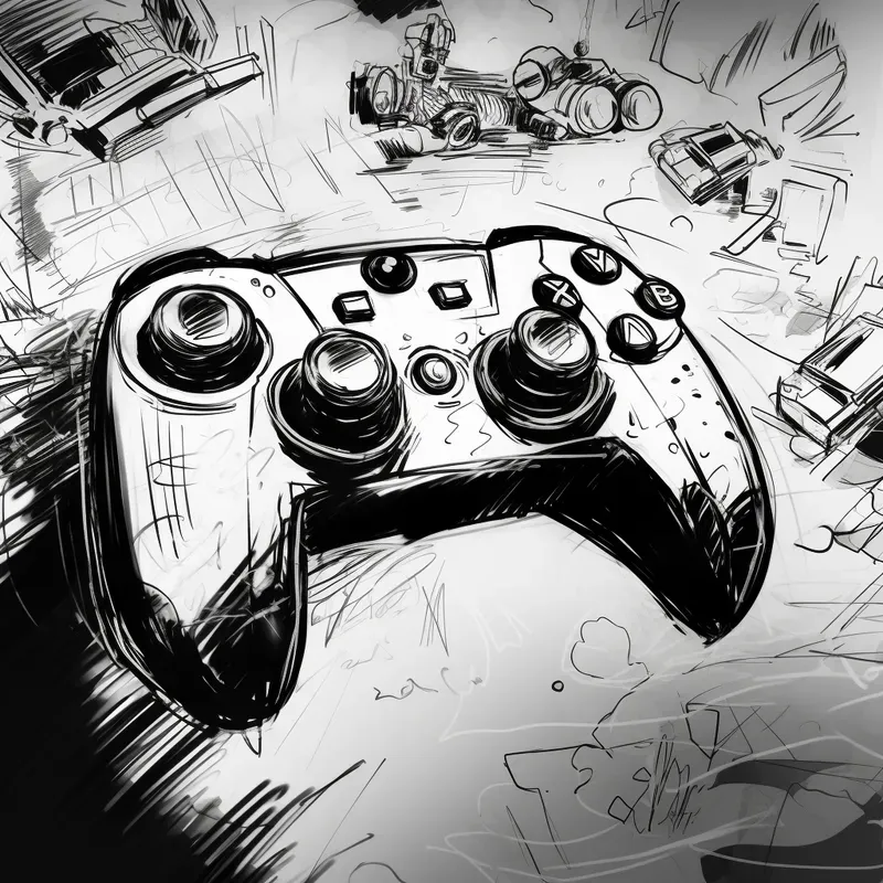 Dynamic Storyboard Sketches Midjourney Prompt | PromptBase