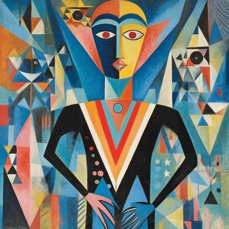 Abstract Pablo Picasso Paintings Midjourney Prompt | PromptBase