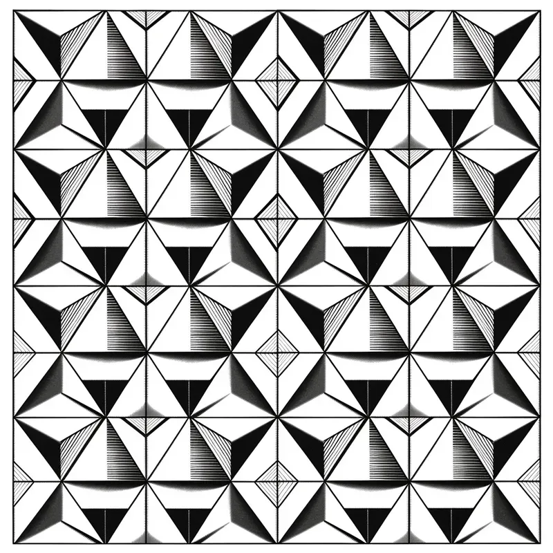 Simple 2D Pattern Coloring Pages Midjourney Prompt | PromptBase