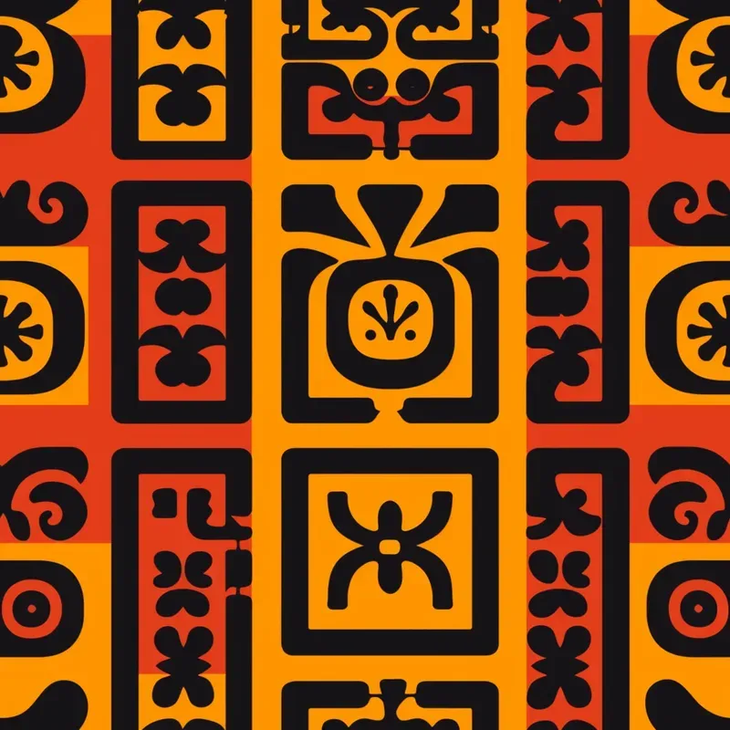 African Symbols Patterns Of Ghana Midjourney Prompt | PromptBase