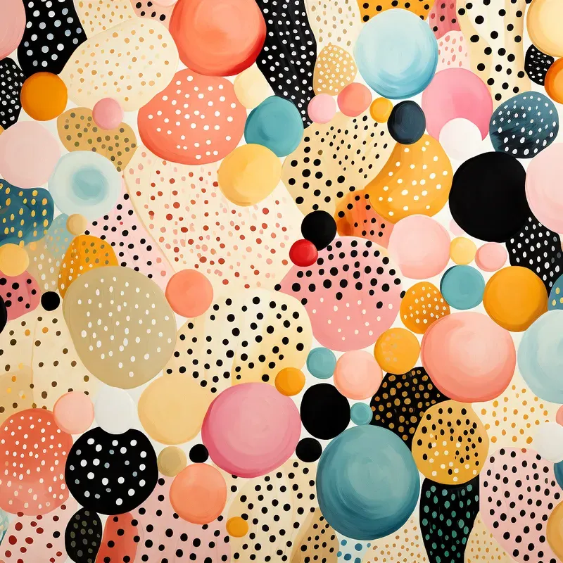 Confetti Dots Collages Midjourney Prompt | PromptBase