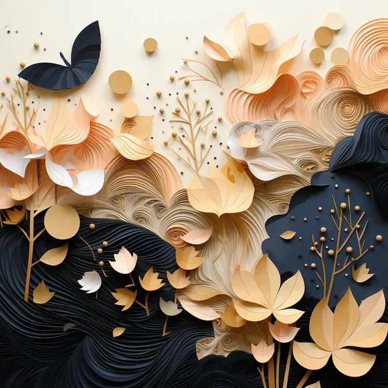 Confetti Dots Collages Midjourney Prompt | PromptBase