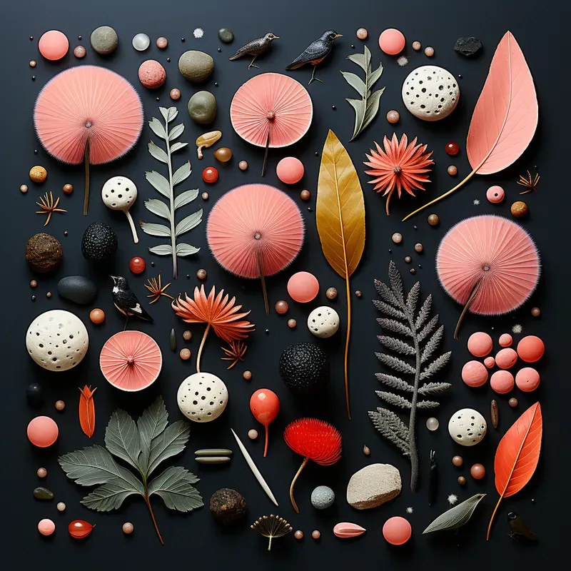 Confetti Dots Collages Midjourney Prompt | PromptBase